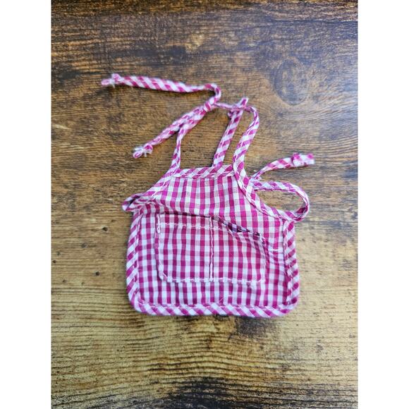 Mattel | Toys | Vintage Mattel Barbie Doll Chef Baker Apron Red White ...